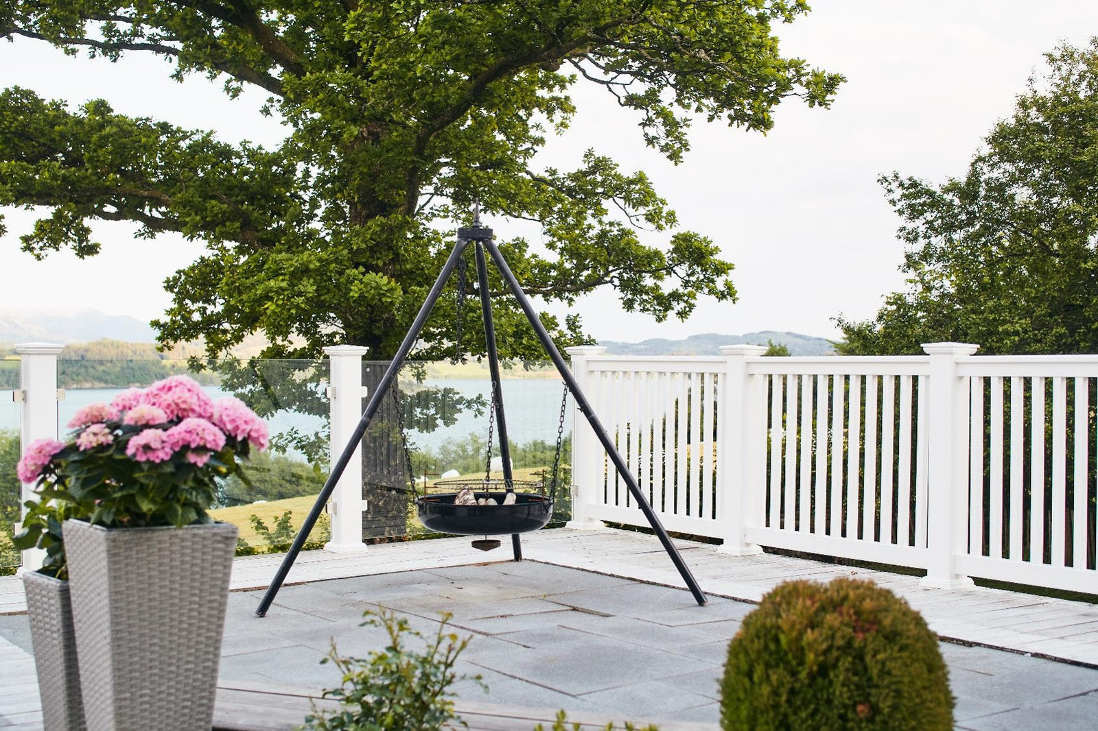 Utsyn - Vedlikeholdsfri glass rekkverk til terrasse